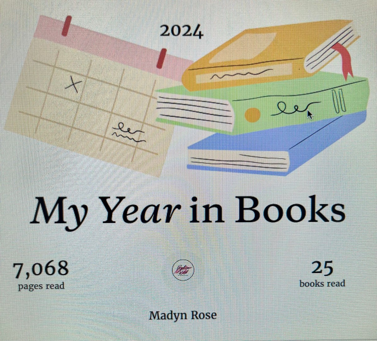 My Best Reads in 2024 – Madyn Rose